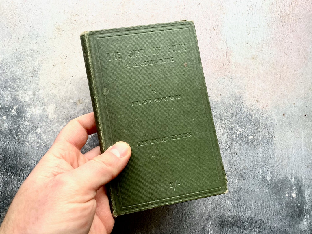 Sherlock Holmes Sign of Four Arthur Conan Doyle Pitmans - Etsy