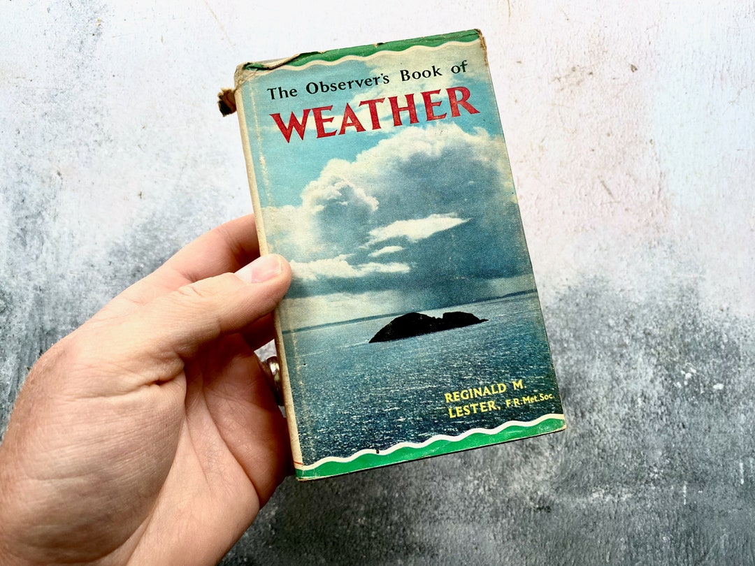 The Observer's Book of Weather - Etsy