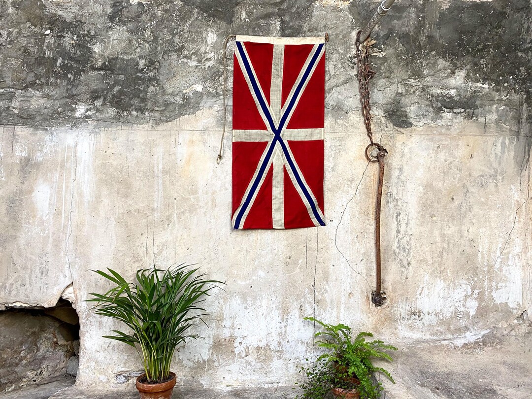 Rare Antique Imperial Russian Naval Jack Flag - Etsy