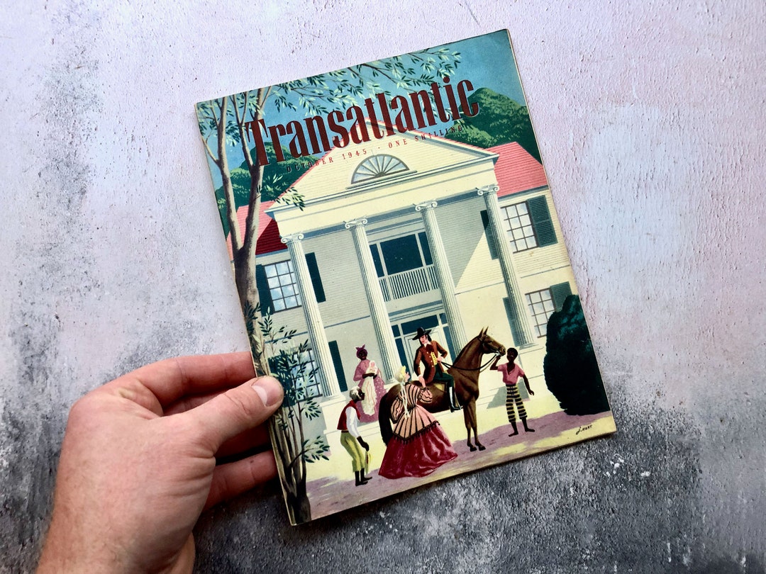 Vintage October 1945 WW2 Transatlantic Magazine Full of Original ...