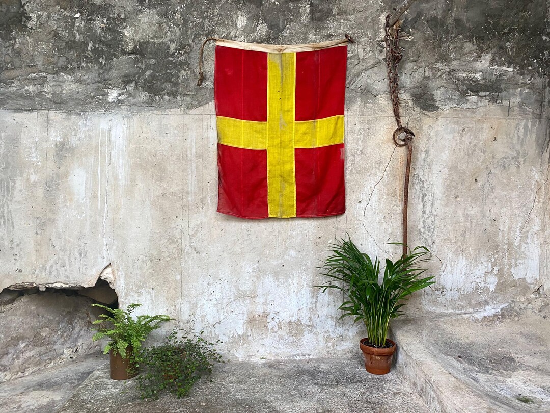 Vintage Nautical Signal Flag Letter 'R' 'romeo' - Etsy