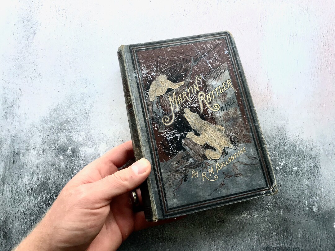 Antique 1886 Edition Martin Rattler by RM Ballantyne - Etsy
