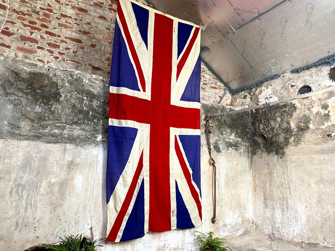 Huge Vintage Union Jack Panel Stitched British Flag - Etsy UK