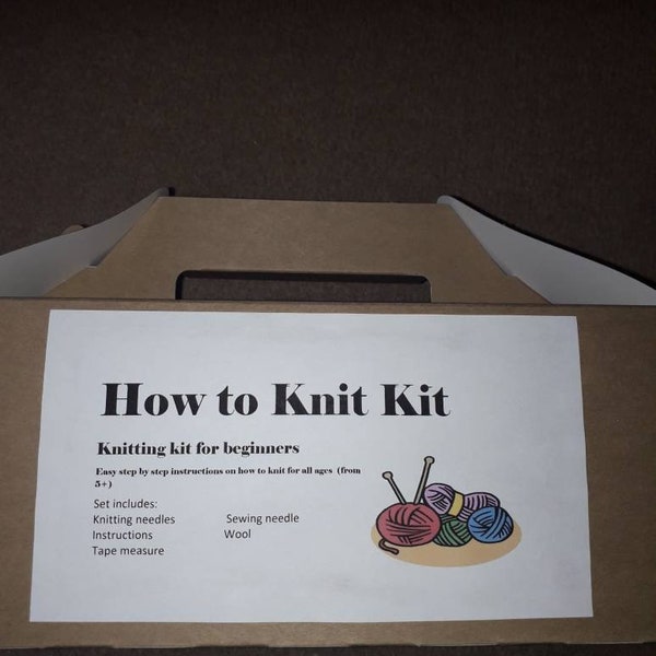 Knit Kit - Etsy