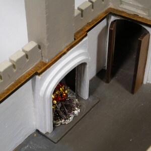 1:48 Miniature Castle, Quarter Scale Dollhouse, Ready Made Fantasy ...