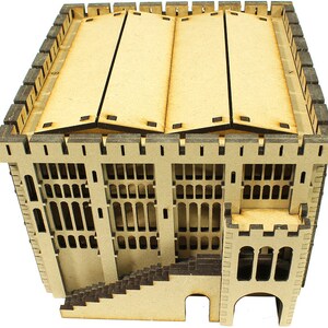 1:200 Model Castle, Miniature Kit, Mini Castle, Laser Cut Kit ...