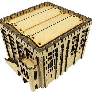 1:200 Model Castle, Miniature Kit, Mini Castle, Laser Cut Kit ...