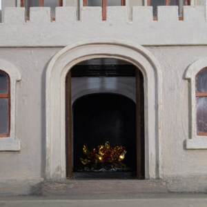 1:48 Miniature Castle, Quarter Scale Dollhouse, Ready Made Fantasy ...