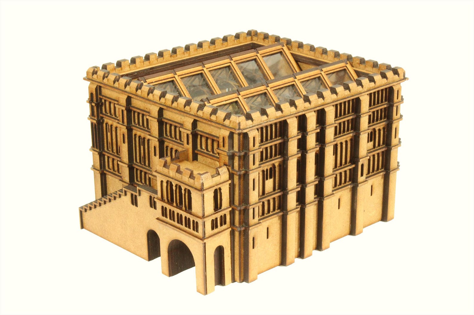 1:200 Detailed Model Castle, Mini Castle Kit, Laser Cut Kit, Historic ...