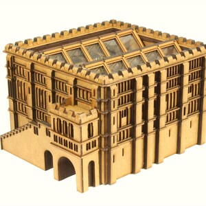 1:200 Detailed Model Castle, Mini Castle Kit, Laser Cut Kit, Historic ...