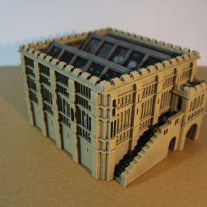 1:200 Detailed Model Castle, Mini Castle Kit, Laser Cut Kit, Historic ...