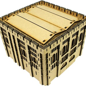 1:200 Model Castle, Miniature Kit, Mini Castle, Laser Cut Kit ...