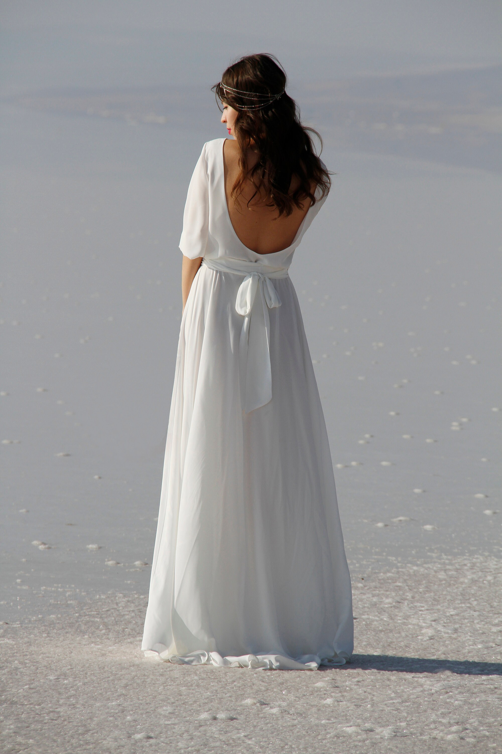 Delicate Dress / Best Seller Dress / Wedding Dress / Backless | Etsy Canada