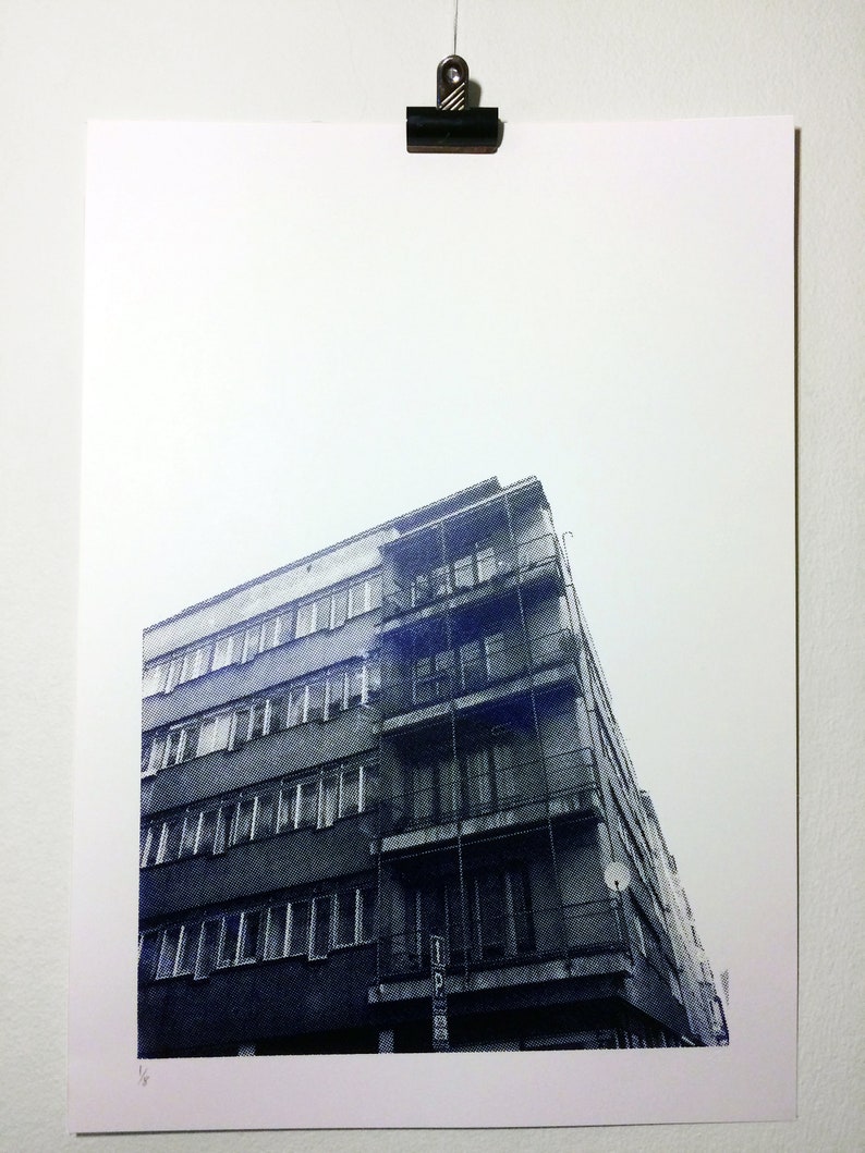 Prague Screenprint Architecture - Etsy