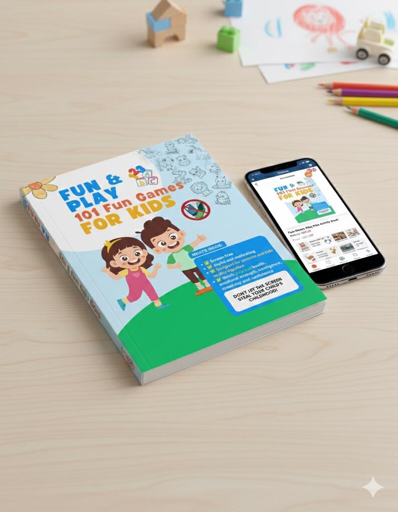 101 Screen-free Family Games Ebook | Kids Activities, Parenting ...