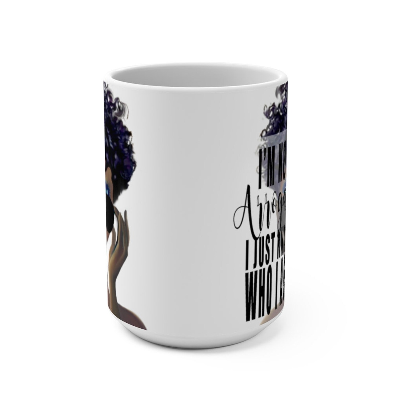 I KNOW WHO I AM Mug 15oz - Etsy