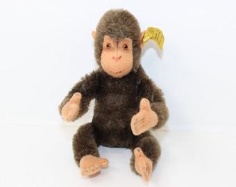 Vintage Stuffed Toy Monkeys | Etsy