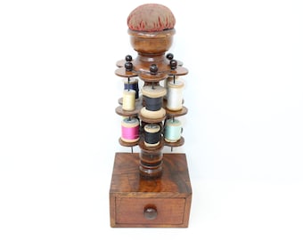 Antique Bobbin Holder - Etsy
