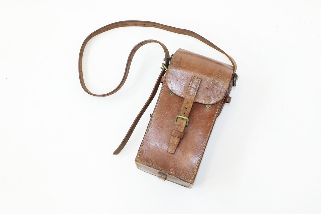 Vintage 1940s Brown Leather Bren Gun Magazine Ammo Bag Case WW2 Era - Etsy