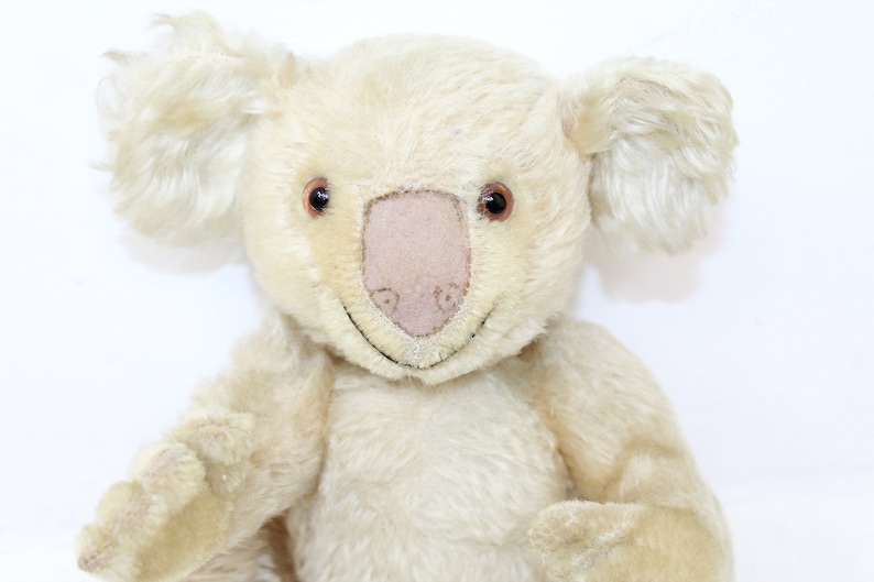 Vintage 1950s Rare Steiff Koala Bear Medium Size Jointed Soft Toy ...