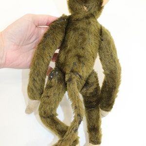 Vintage Merrythought Monkey Mohair Soft Toy Worn - Etsy