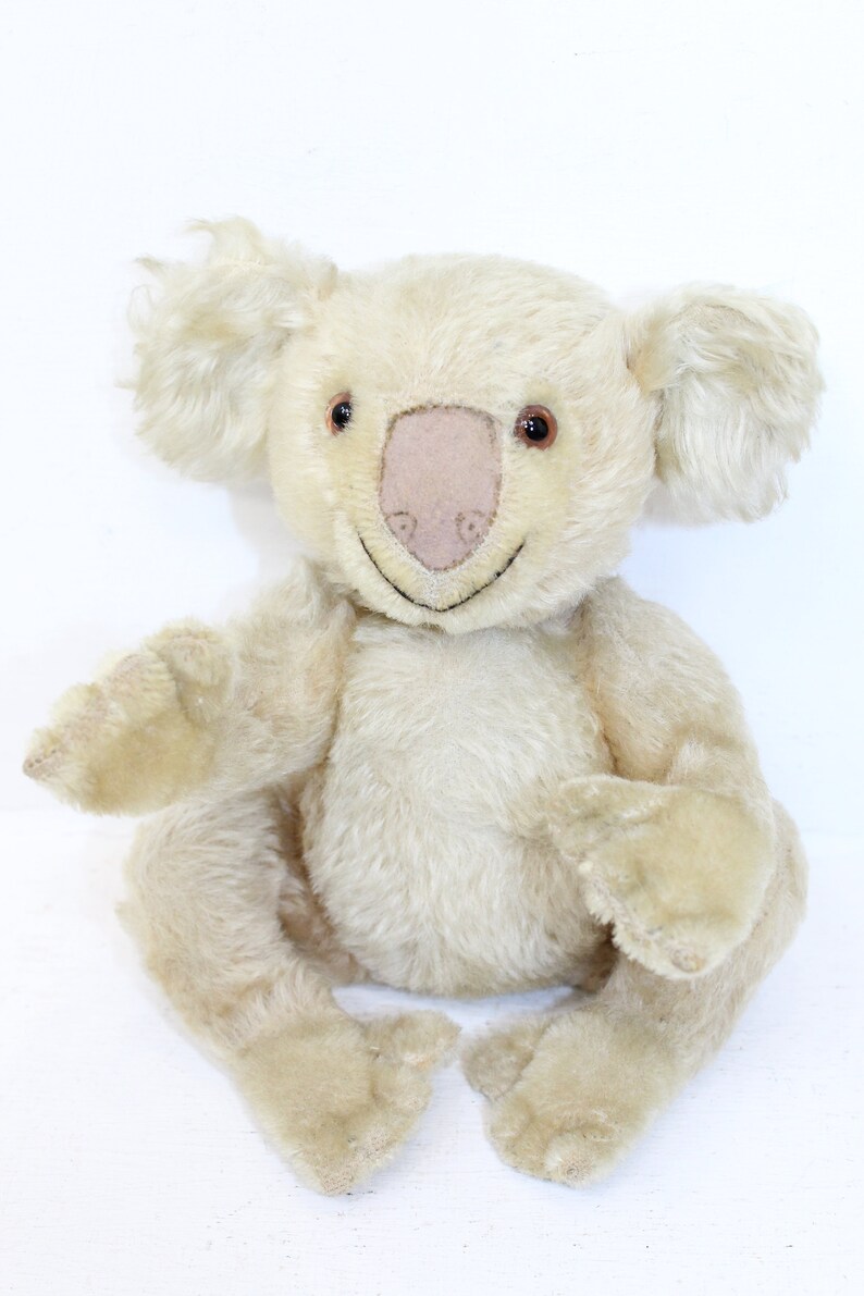 Vintage 1950s Rare Steiff Koala Bear Medium Size Jointed Soft Toy ...