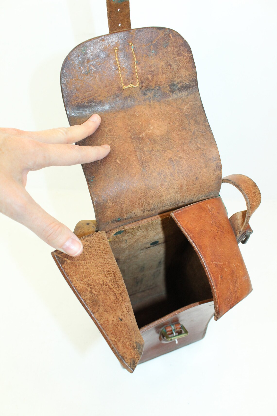 Vintage 1940s Brown Leather Bren Gun Magazine Ammo Bag Case - Etsy