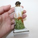 Antique Pair Georgian Prattware Figure Miniature Figures Pearlware Old ...