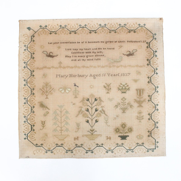 Sampler Antique - Etsy