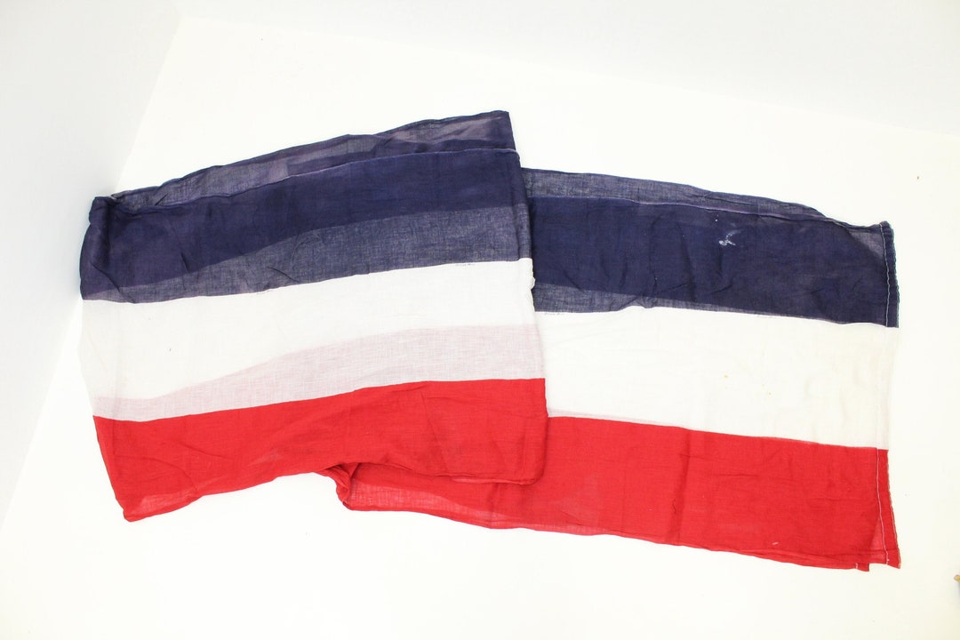 Vintage WW2 Banner Long Red White Blue Wartime Flag Bunting British ...