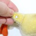 Vintage 1950s Steiff Duck Bird Yellow Duckling Mohair Straw - Etsy