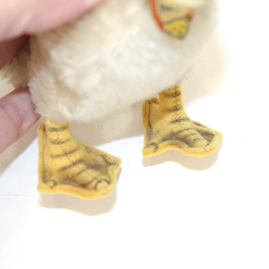 Vintage Steiff Pelican Piccy Bird Mohair Soft Toy Plush Straw Filled ...