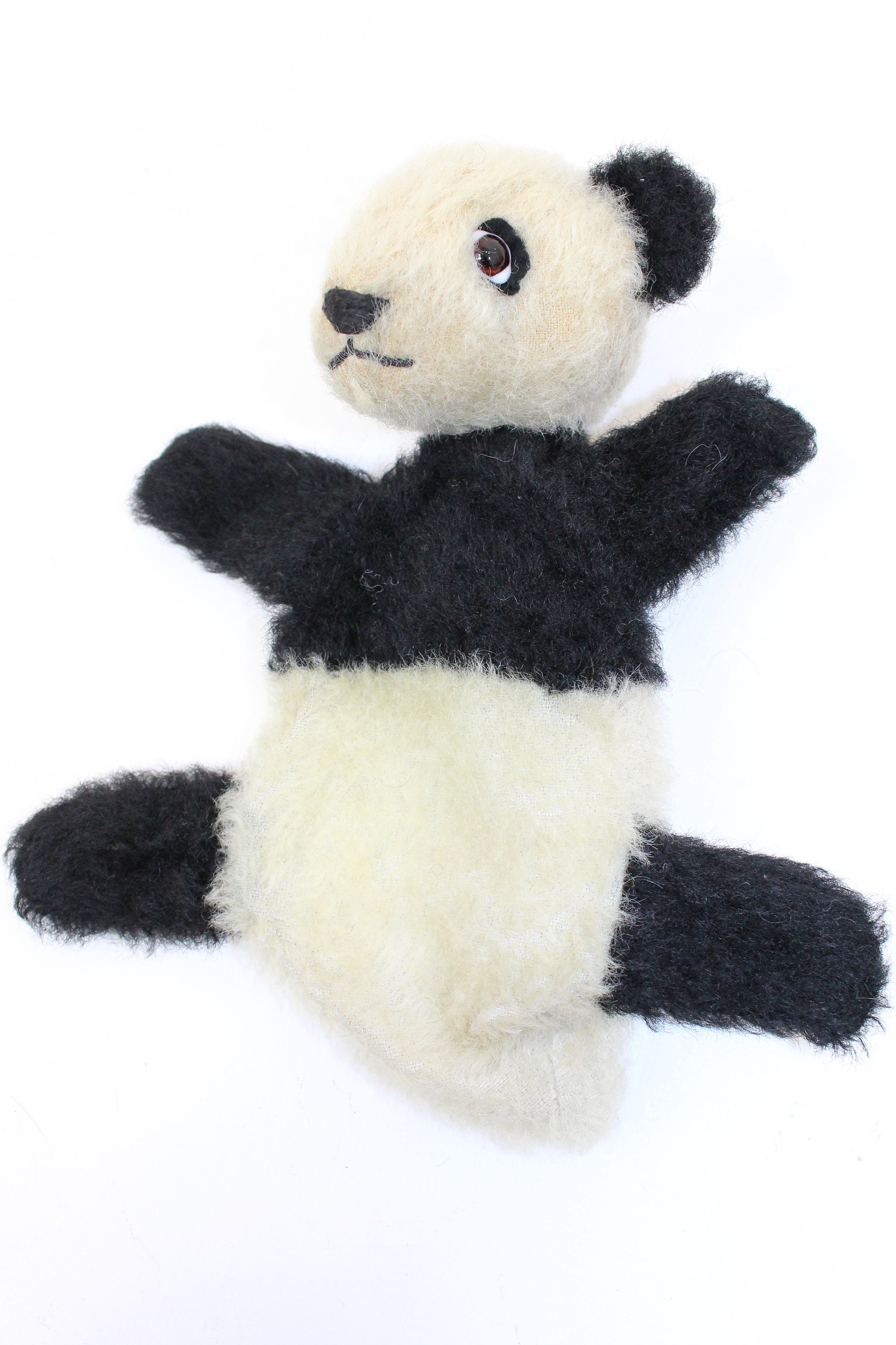 Vintage rare 1930s Chad Valley mohair panda teddy bear hand | Etsy
