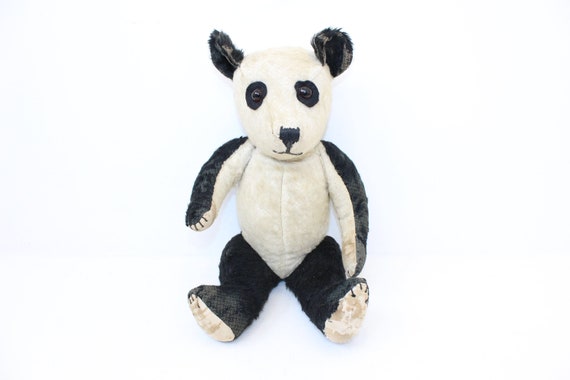 Vintage 1930s Chiltern Musical Panda Mohair Teddy Bear Soft - Etsy