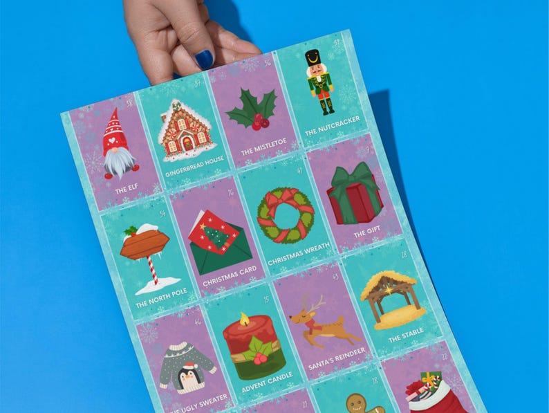 Christmas Bingo Game – Mexican Lotería Edition | Printable Holiday ...