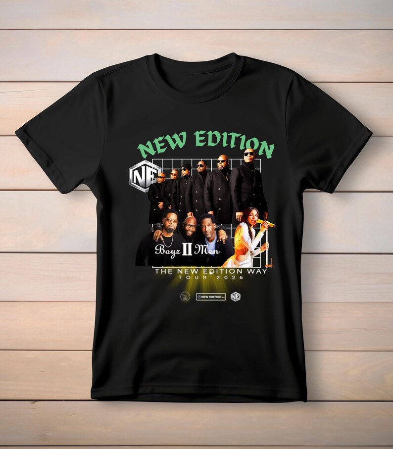 The New Edition Tour Way 2026 PNG File Digital Download,ready Print To ...