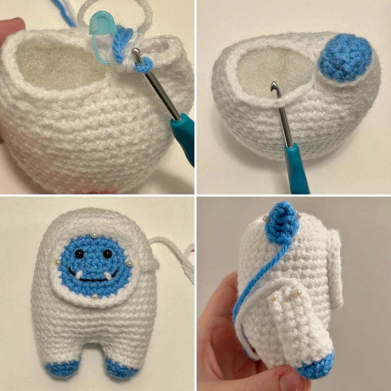 Mini Yeti Crochet Pattern, PDF Pattern - Etsy UK