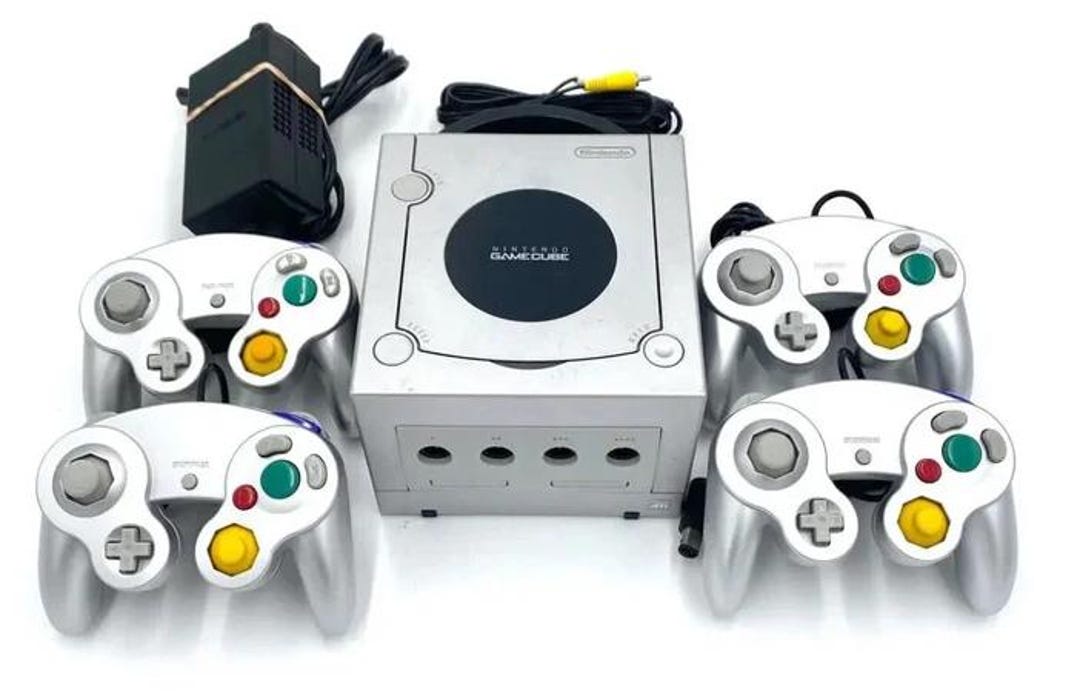 Nintendo Gamecube Console NGC Console Various Colors + 4 Controllers ...