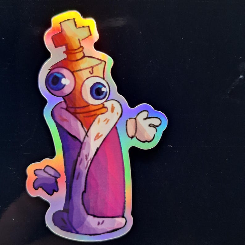 TADC 3" Holo Stickers! Pomni, Jax, Ragatha, Kinger, Caine, Zooble ...