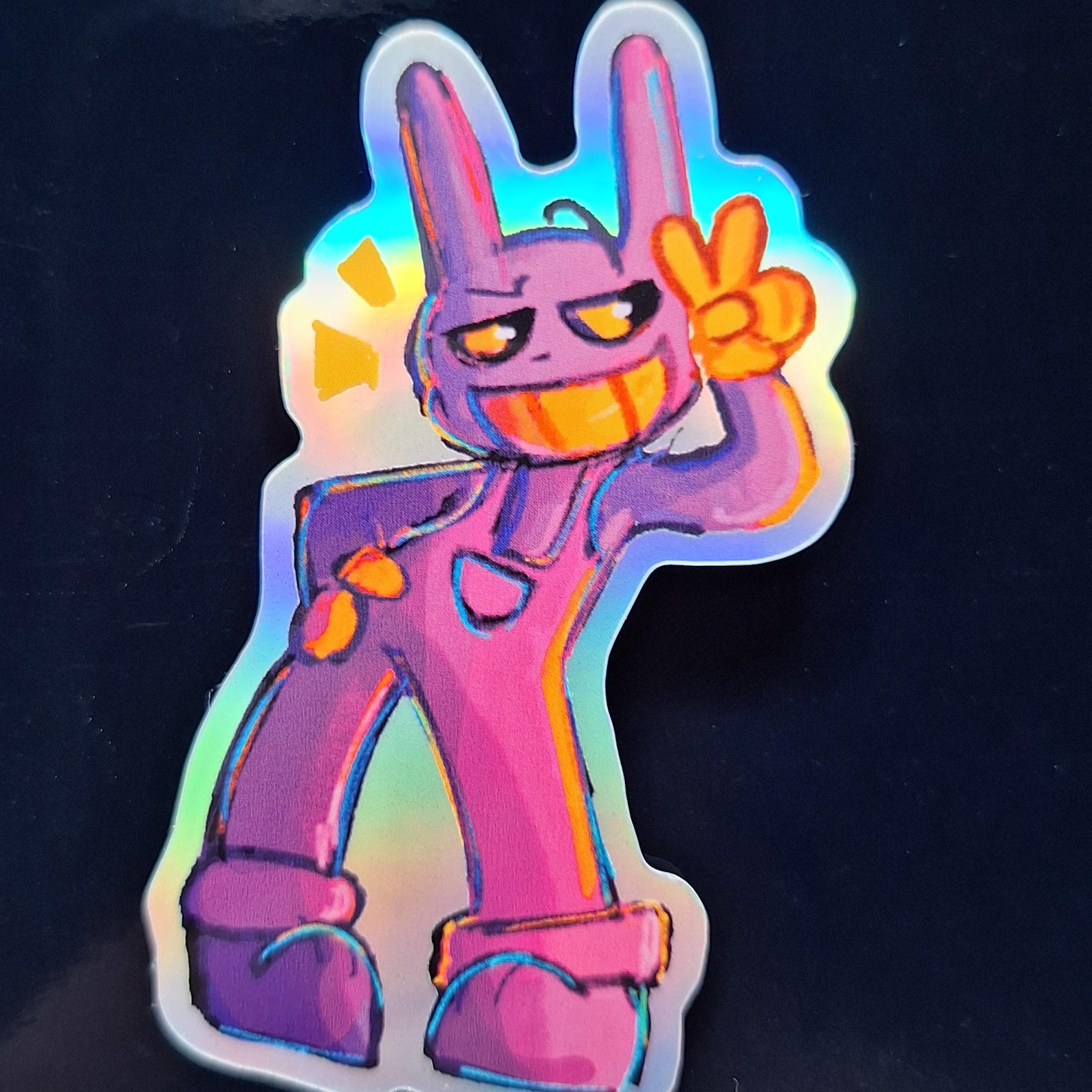 TADC 3" Holo Stickers! Pomni, Jax, Ragatha, Kinger, Caine, Zooble ...