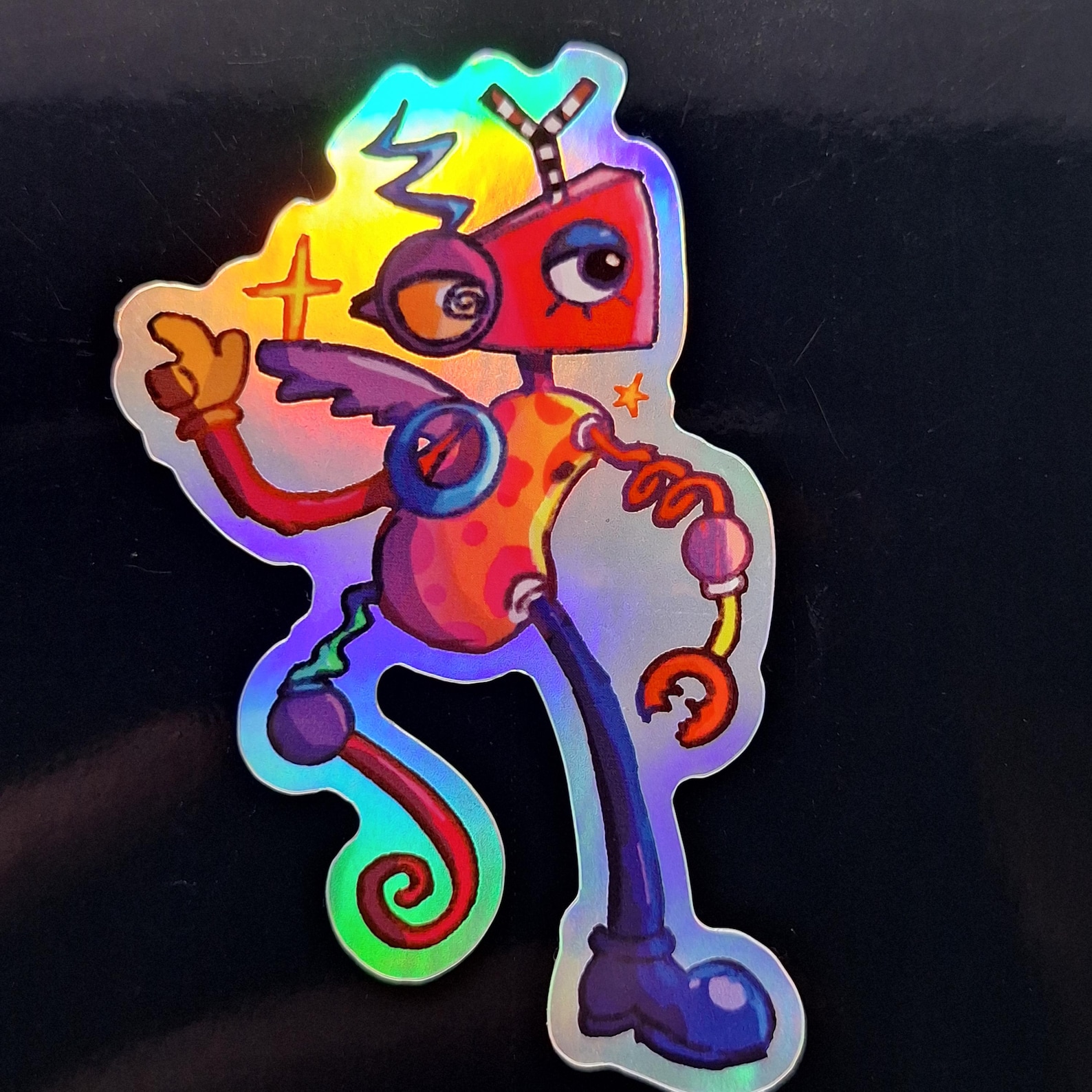 TADC 3" Holo Stickers! Pomni, Jax, Ragatha, Kinger, Caine, Zooble ...