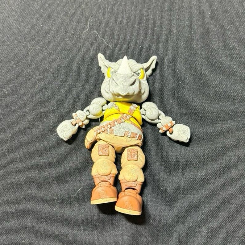 3D Printed Ninja Turtle Inspired Figures - Etsy