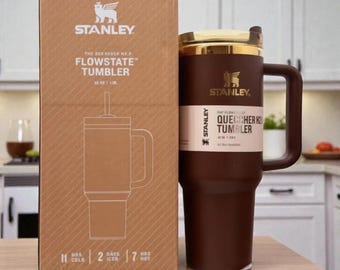 Stanley CHOCOLATE GOLD 40oz Factory SEALED Limited Quencher Tumbler - Etsy