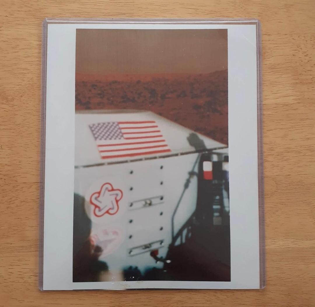 NASA Vintage First Generation Viking 1 Kodak Photograph – 1976 First ...