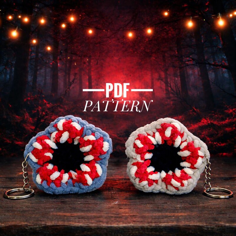 Keychain Demogorgon - Etsy