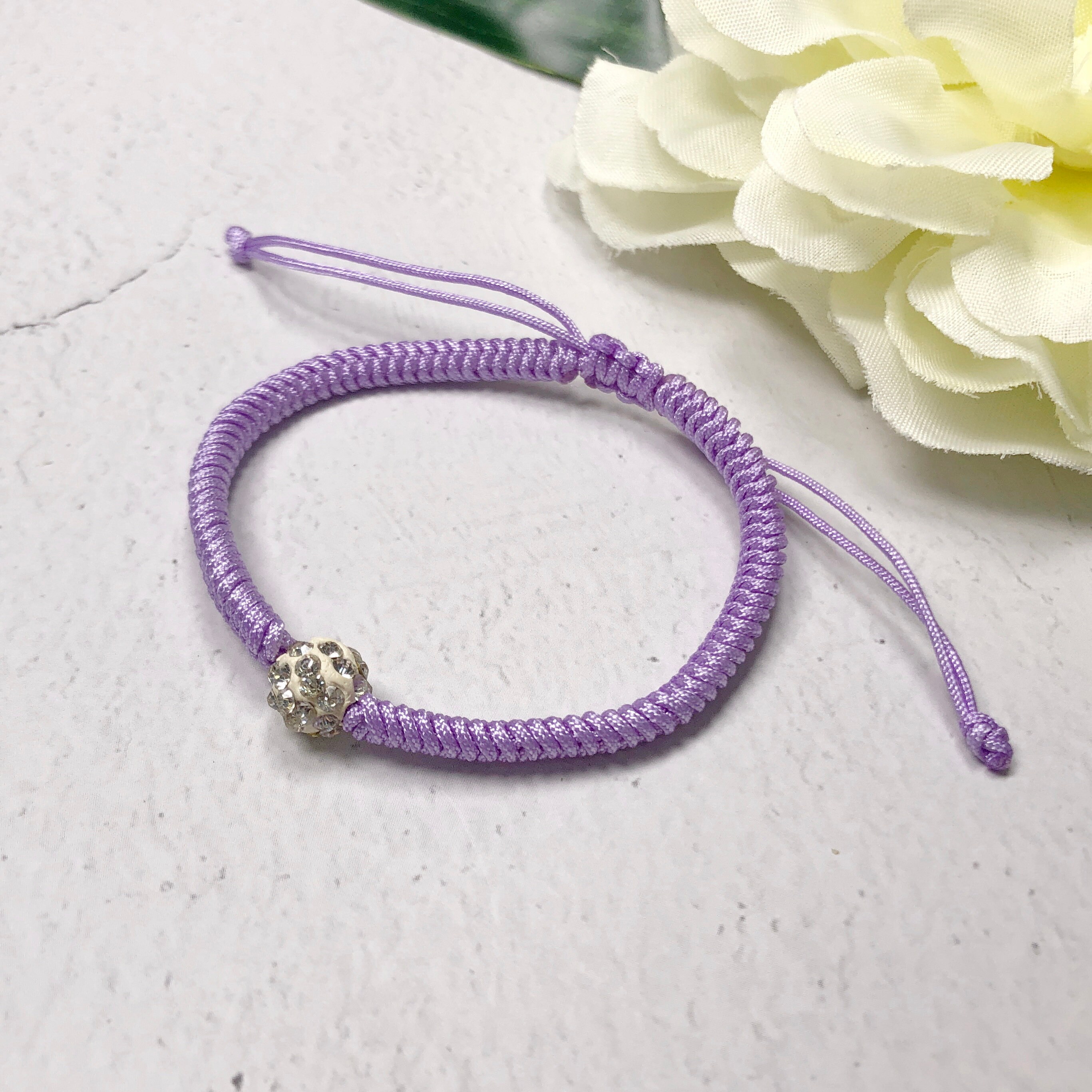 Set of 2 Sterling Silver String Bracelet, Couples Bracelet, Custom ...