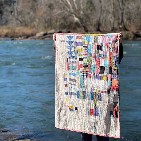 Abstract Art Quilt - Etsy