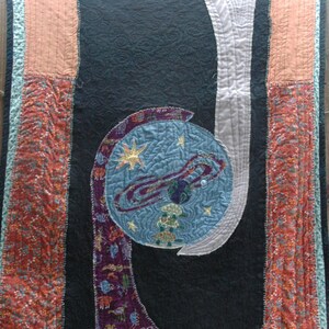The Delicate Balance / Fiber Art Quilt / OOAK Gravity Meets - Etsy