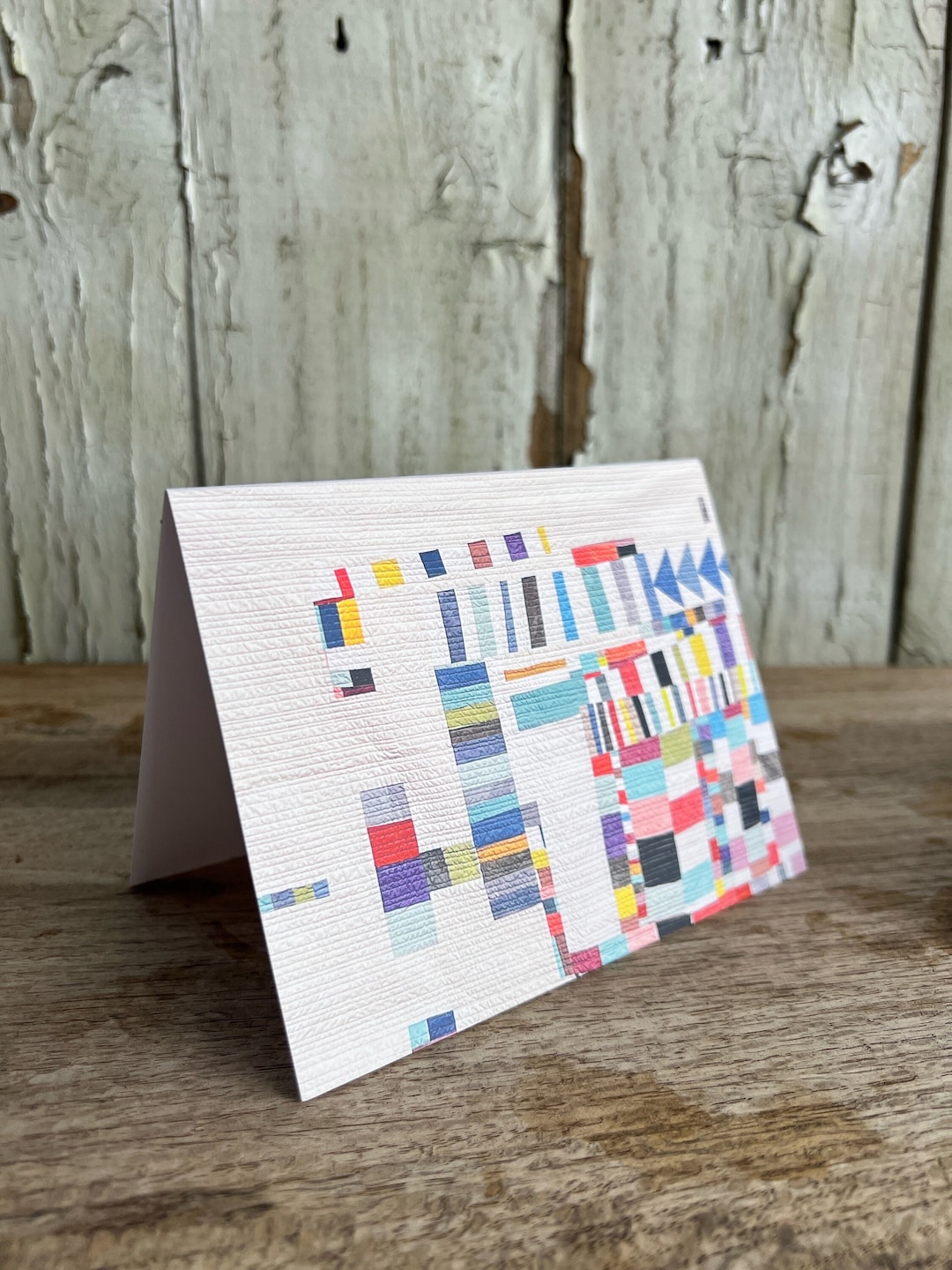 Quilted Notecards, Greeting Cards, Stationary, Set of 4 - Etsy