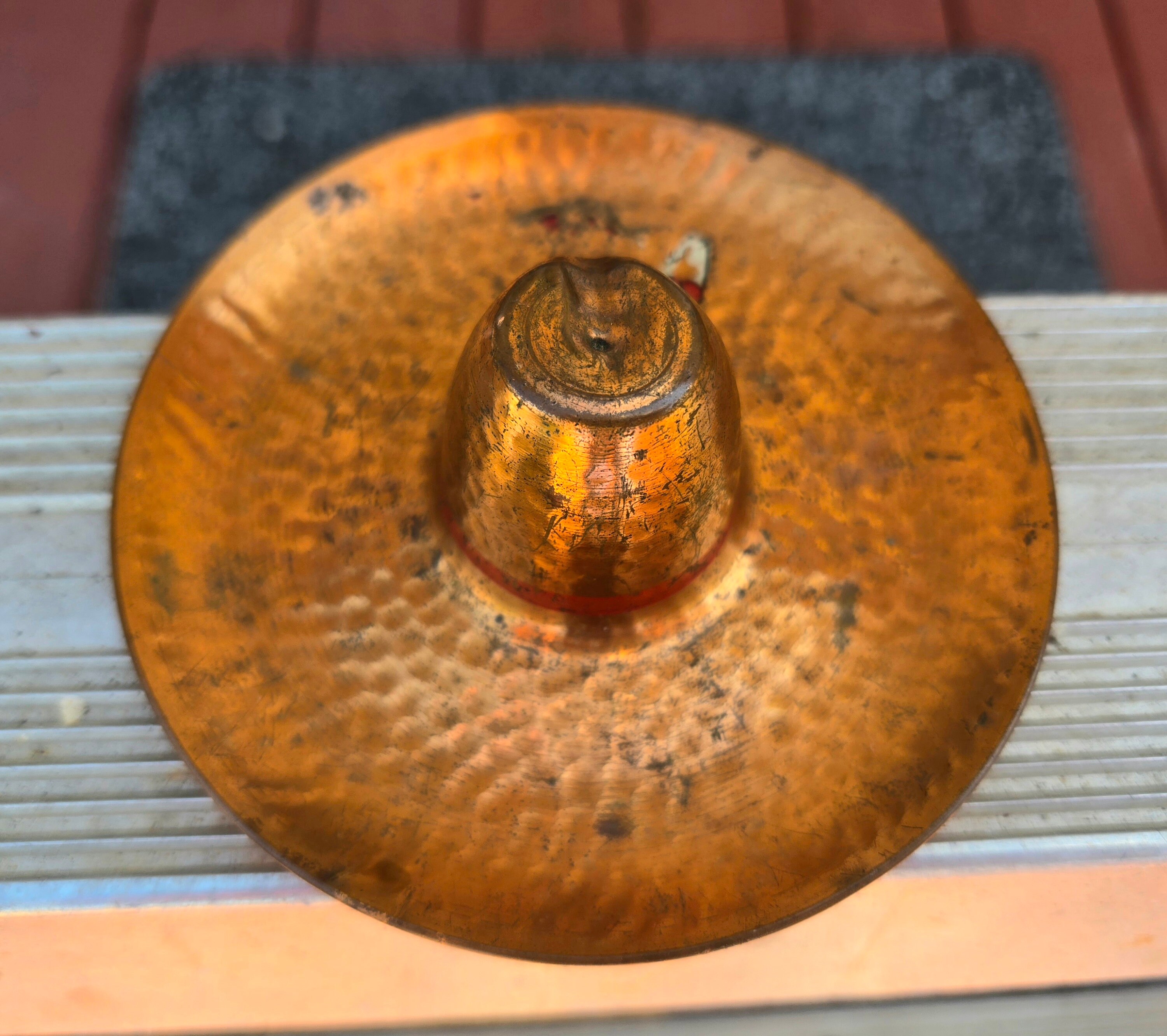 Vintage Hammered Copper Cowboy Hat Souvenir Ashtray Trinket Dish ...